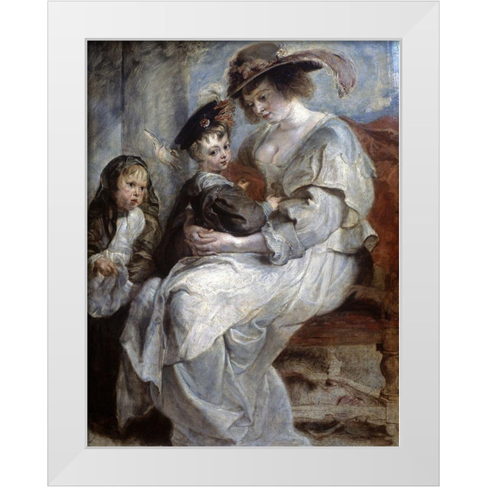 Rubens, Peter Paul 19x24 White Modern Wood Framed Museum Art Print ...