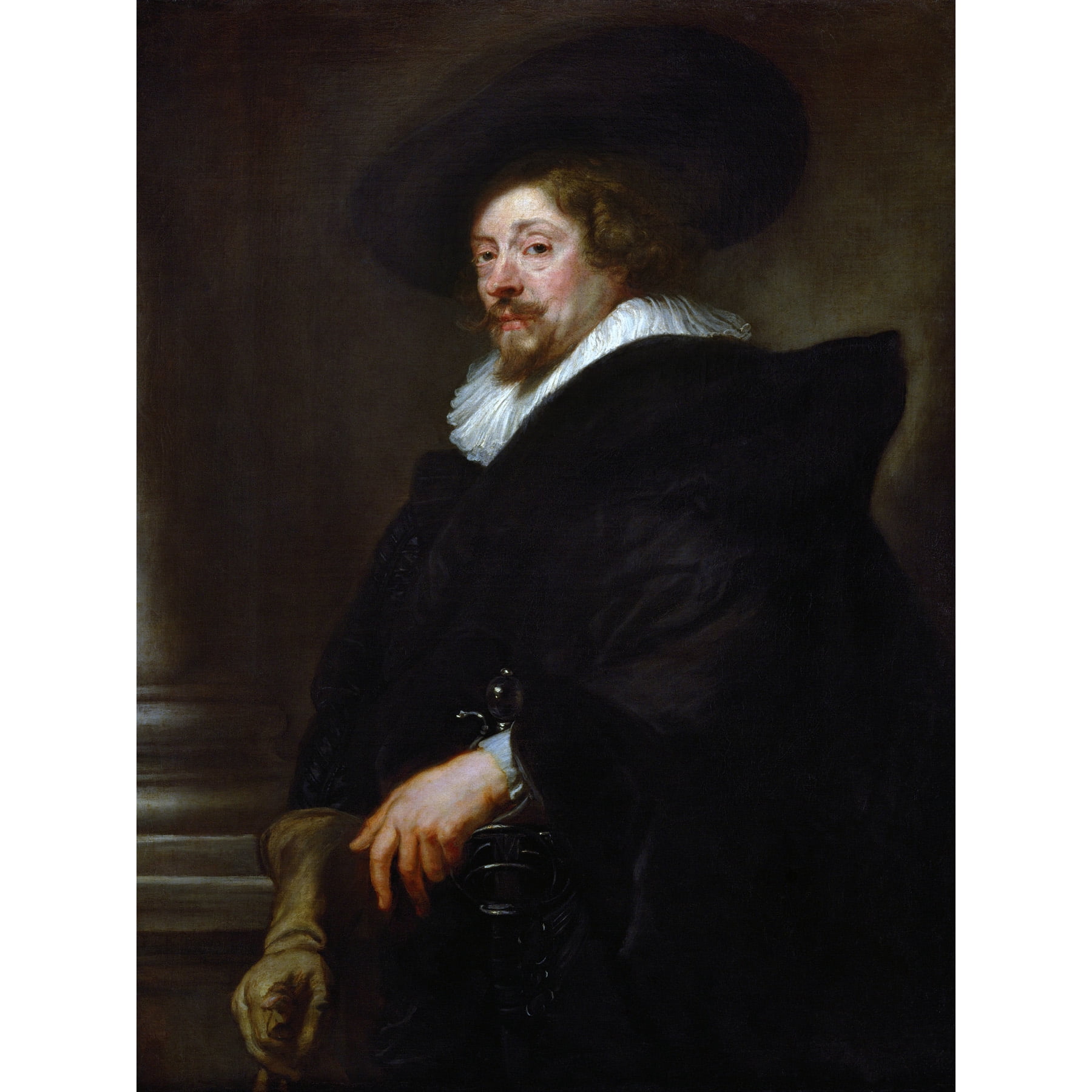 Rubens Self Portrait Extra Large Art Print Wall Mural Poster Premium XL ...
