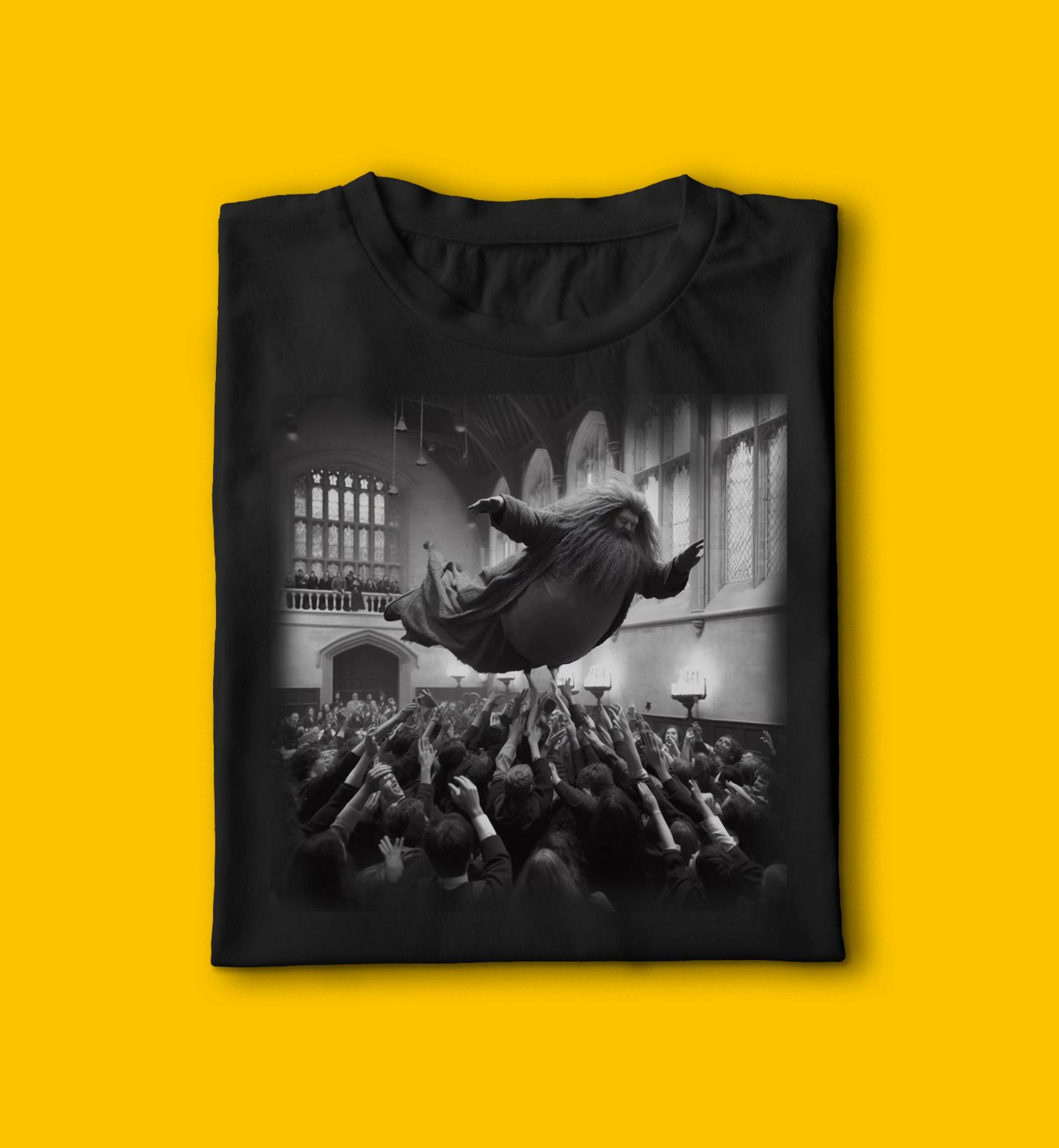 Rubeus Hagrid Party Star Funny T-shirt - Walmart.com