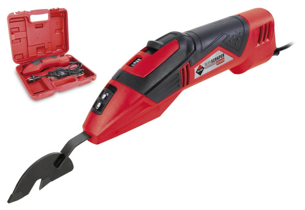 Rubi Tools Electric Handheld Rubiscraper-250 for Efficient Cement-Based ...