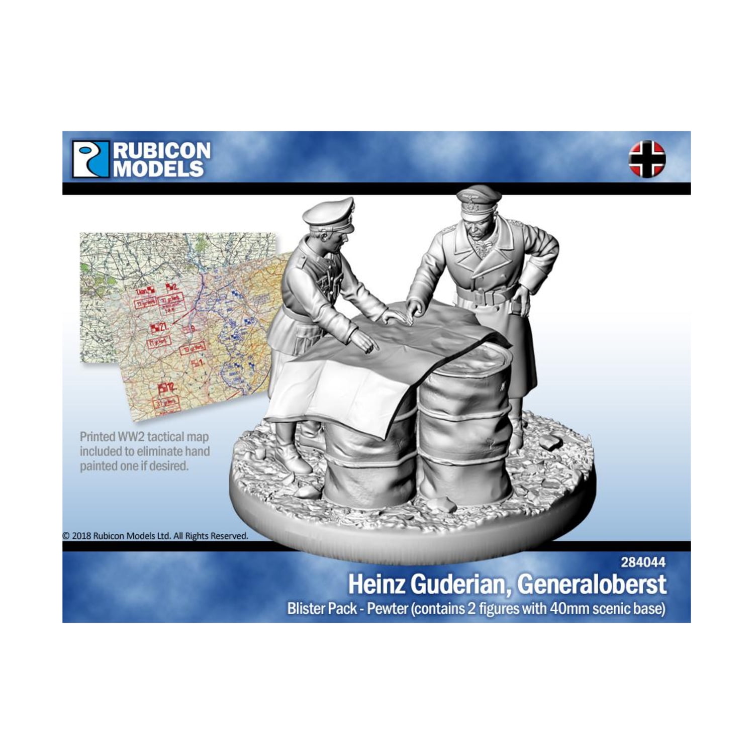 Rubicon Models Heinz Guderian, Generaloberst - Colonel General New ...