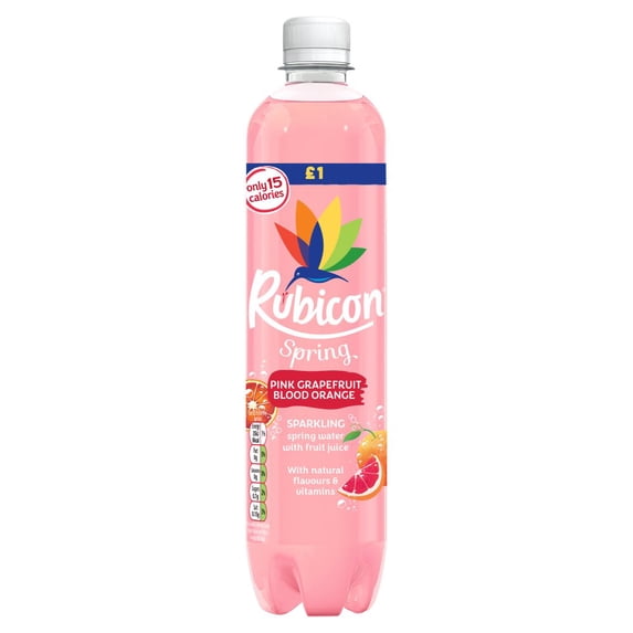 Rubicon Spring Pink Grapefruit Blood Orange 500ml (pack of 12 ...