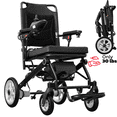 Rubicon Lightweight Electric Wheelchair - Foldable, Detachable Battery ...