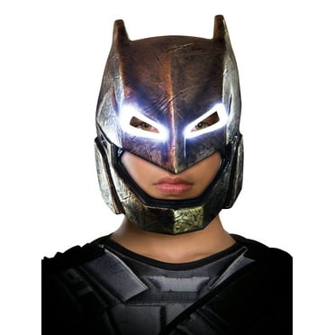DC Comics Batman Black Plastic Halloween Costume Mask, for Adult ...