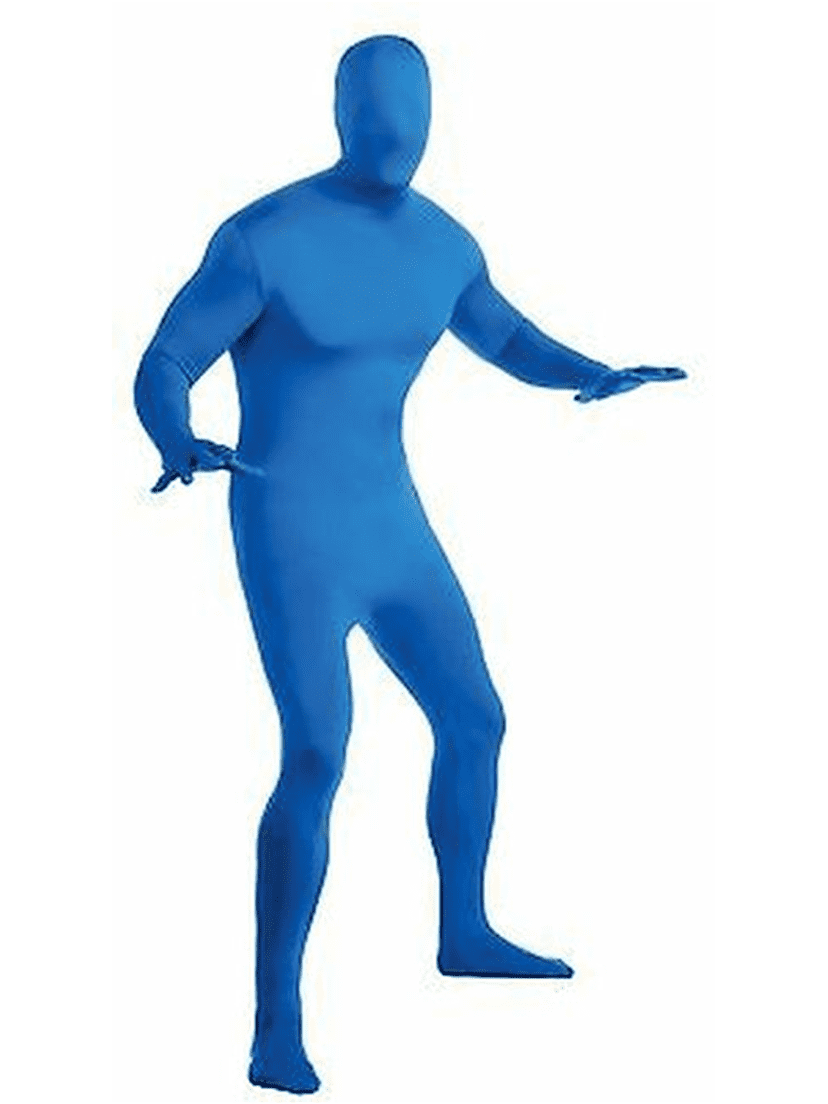 RUBIES II Full Body Zentai Supersuit Costume, Polyester Spandex Blend ...