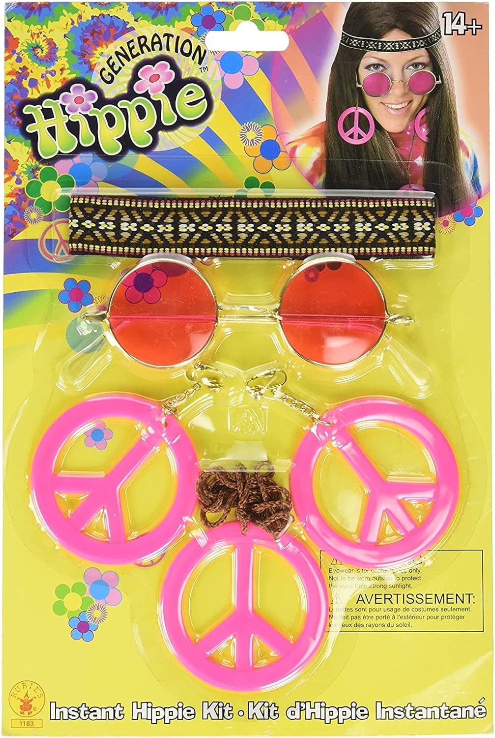 Rubie's Feeling Groovy Halloween Costume Accessories, (4 Pieces ...