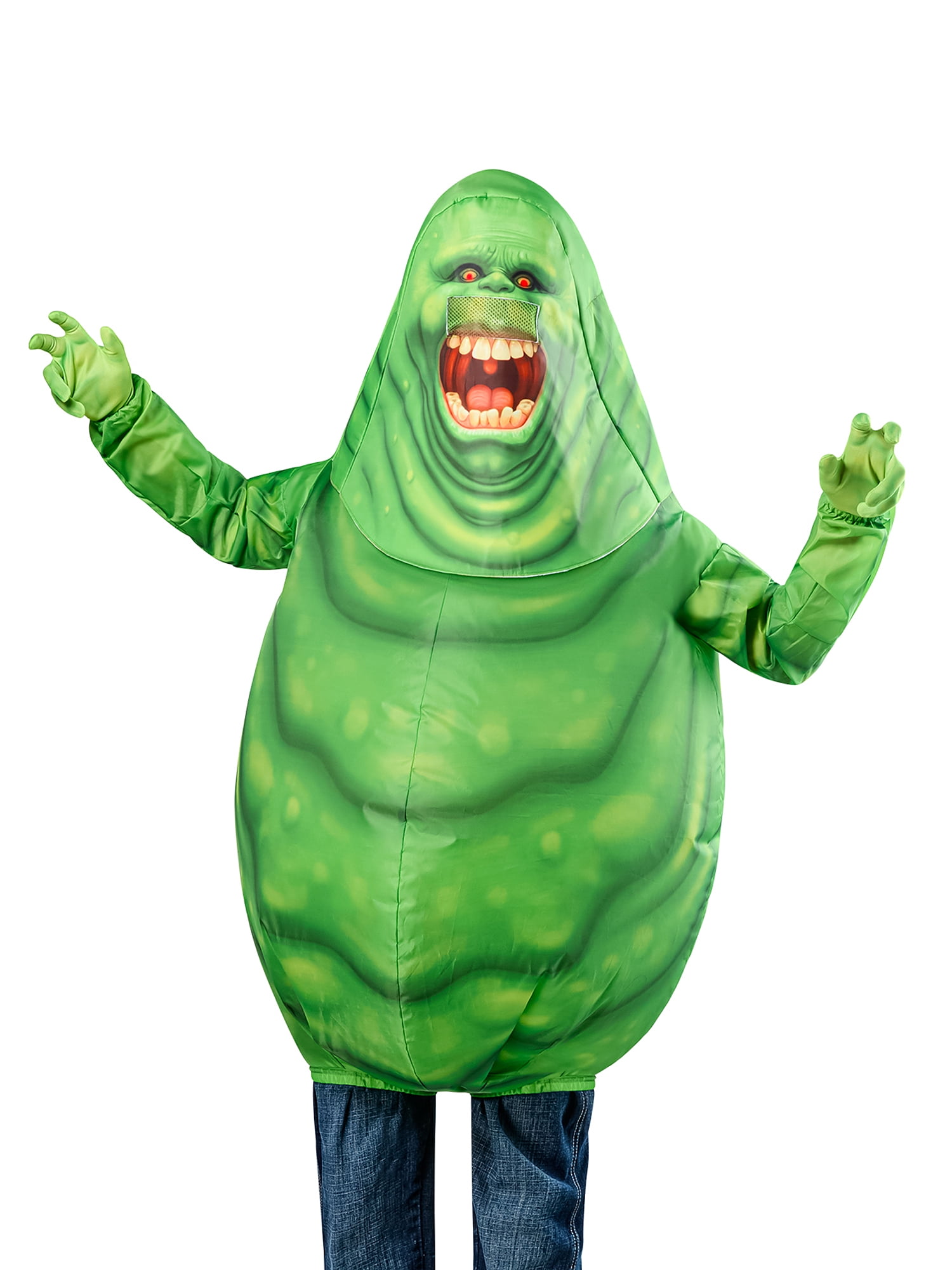 Ghostbusters Slimer Inflatable Costume for Kids by Rubies, Unisex One ...