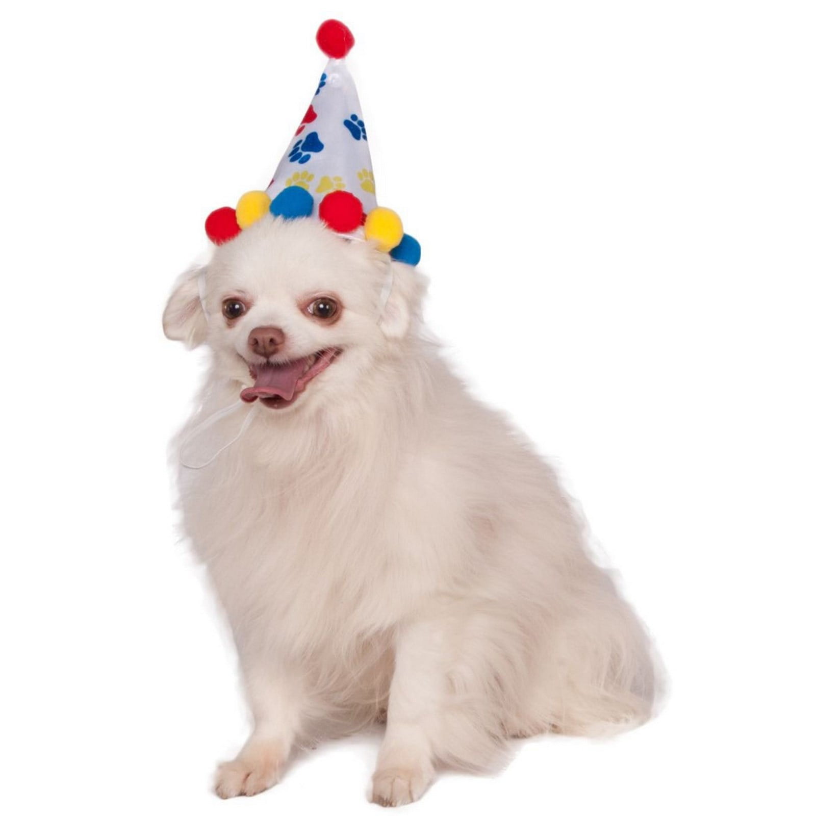 Rubie's Paw Print Cone Pet Birthday Hat - Walmart.com