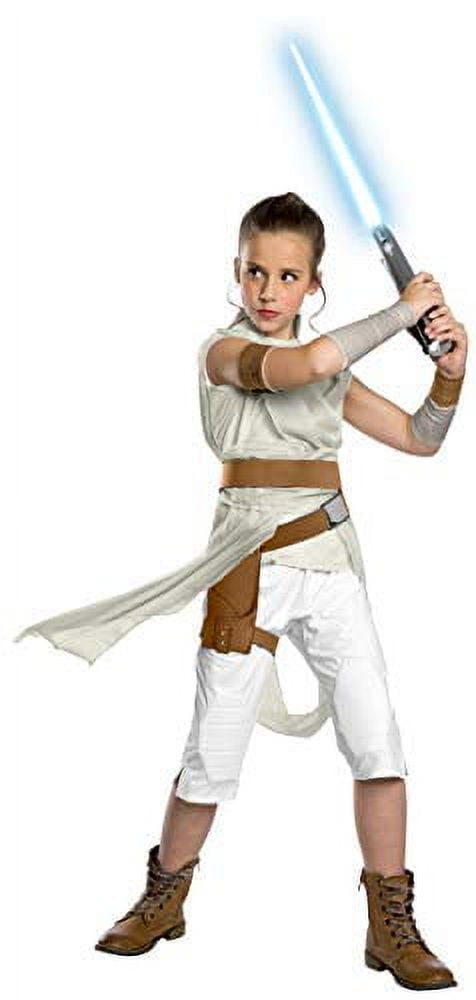 Rubie's Star Wars: The Rise of Skywalker Child's Deluxe Rey Costume ...