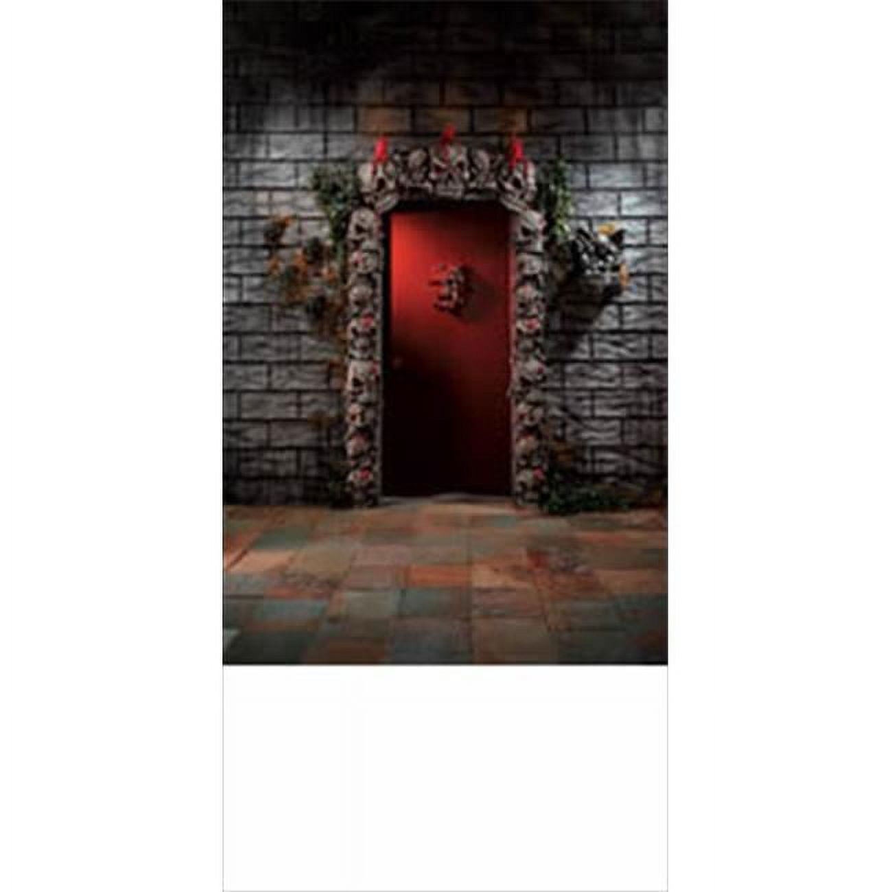 Rubies 68031 Skull Crypt Tower Door Trim with Flickering - Walmart.com