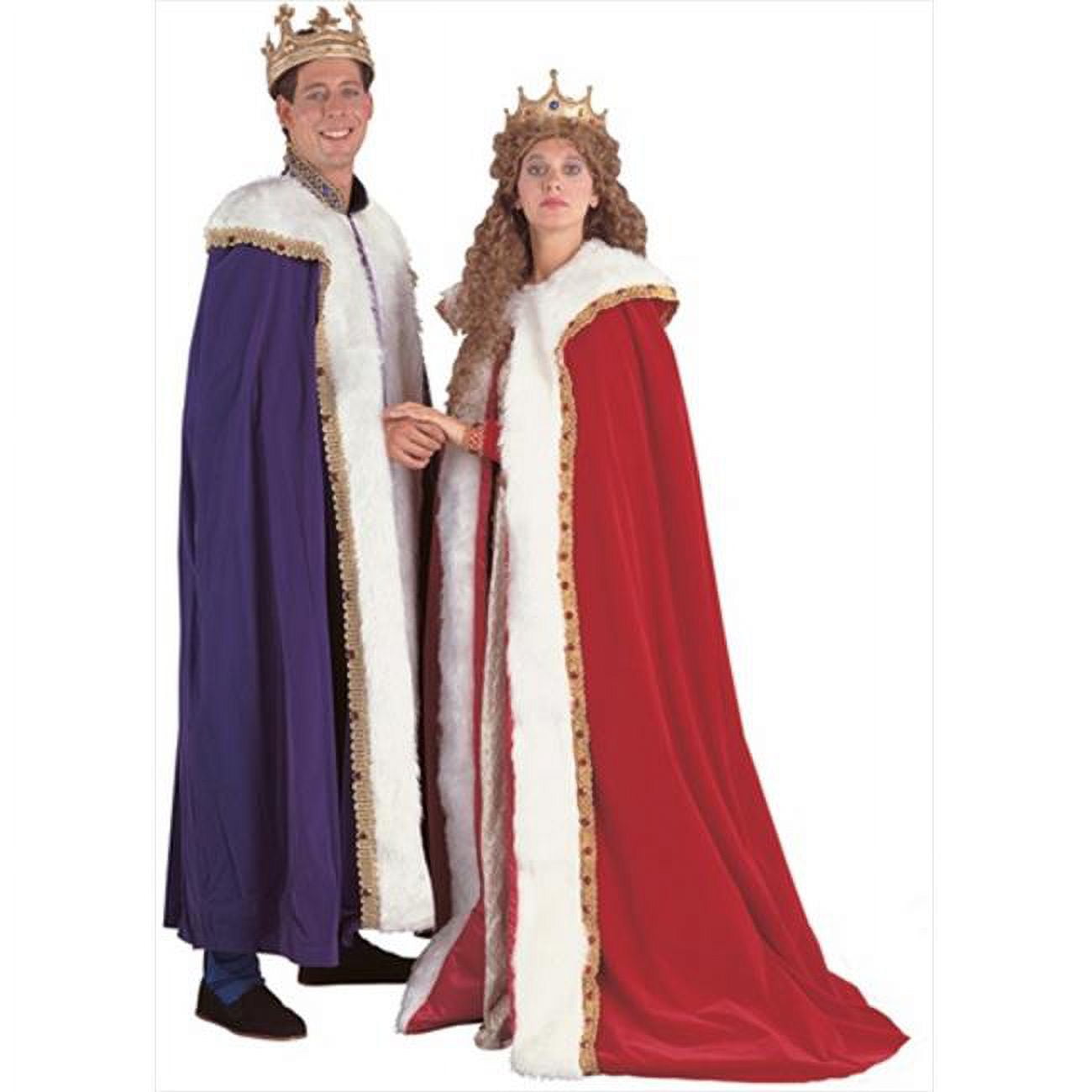 Rubies 90870 King & Queen Cape Costume - Blue - Walmart.com