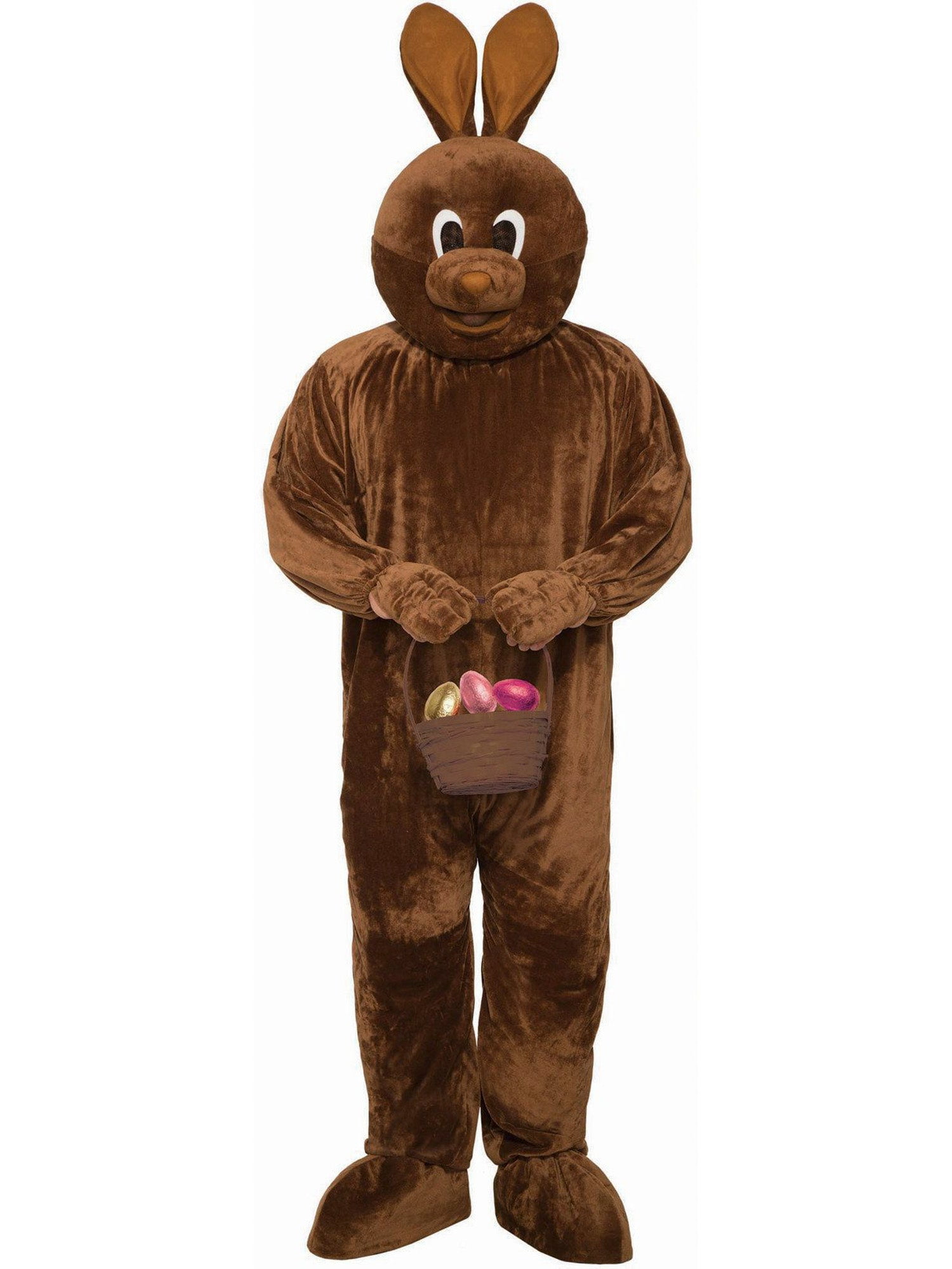 Free Shipping! Rubies Classic Chocolate Bunny Mascot Costume for Adults ...