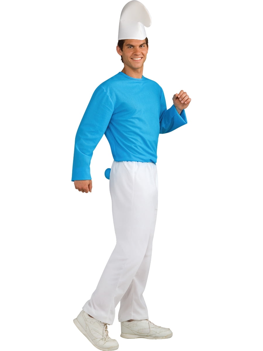 Rubies Costume Co Adult Men's Smurfs The Lost Village Boy Smurf Costume ...