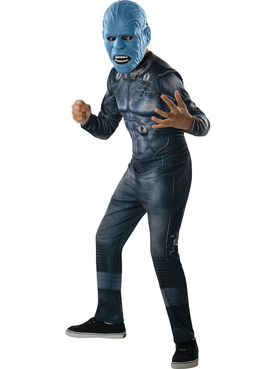 Childs Marvel Comics Universe The Amazing Spiderman Electro Costume ...