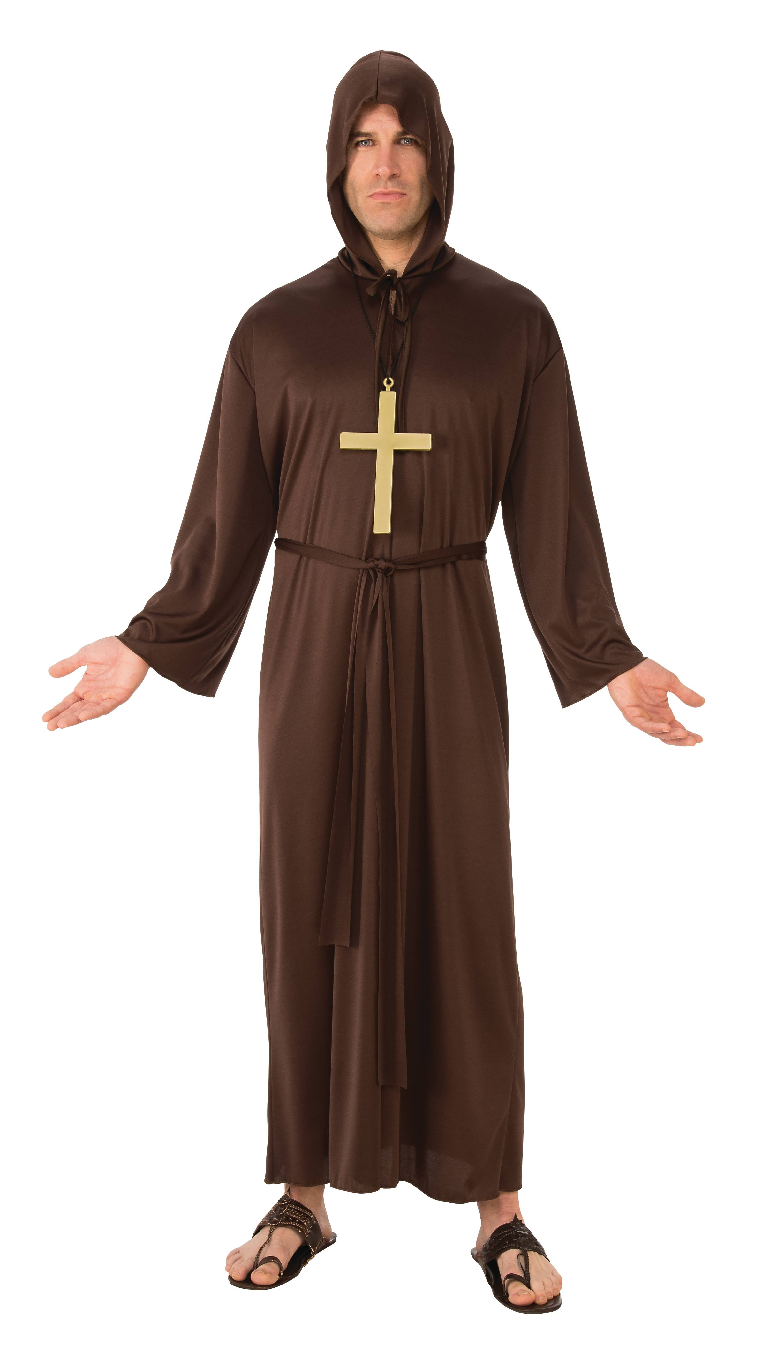 Rubies Costume Co. Mens Monk Robe Halloween Costume - Walmart.com