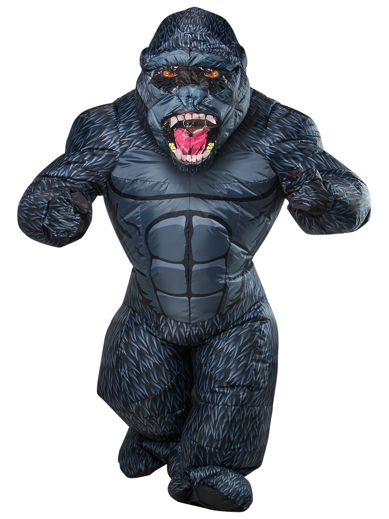 Rubies Giant Gorilla Inflatable Costume for Adults, Unisex One Size ...