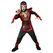 Red Skull Warrior Ninja Child Halloween Costume - Walmart.com