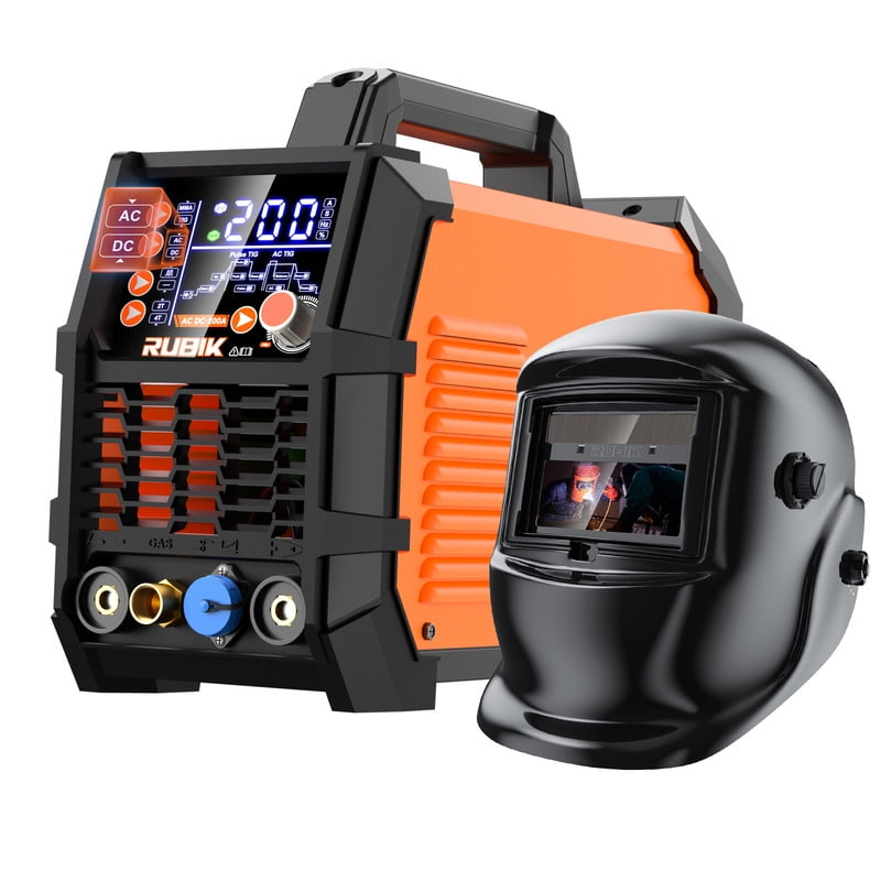 Rubik 200A AC/DC Aluminum Tig Welder 110V/220V with Pulse, Auto ...