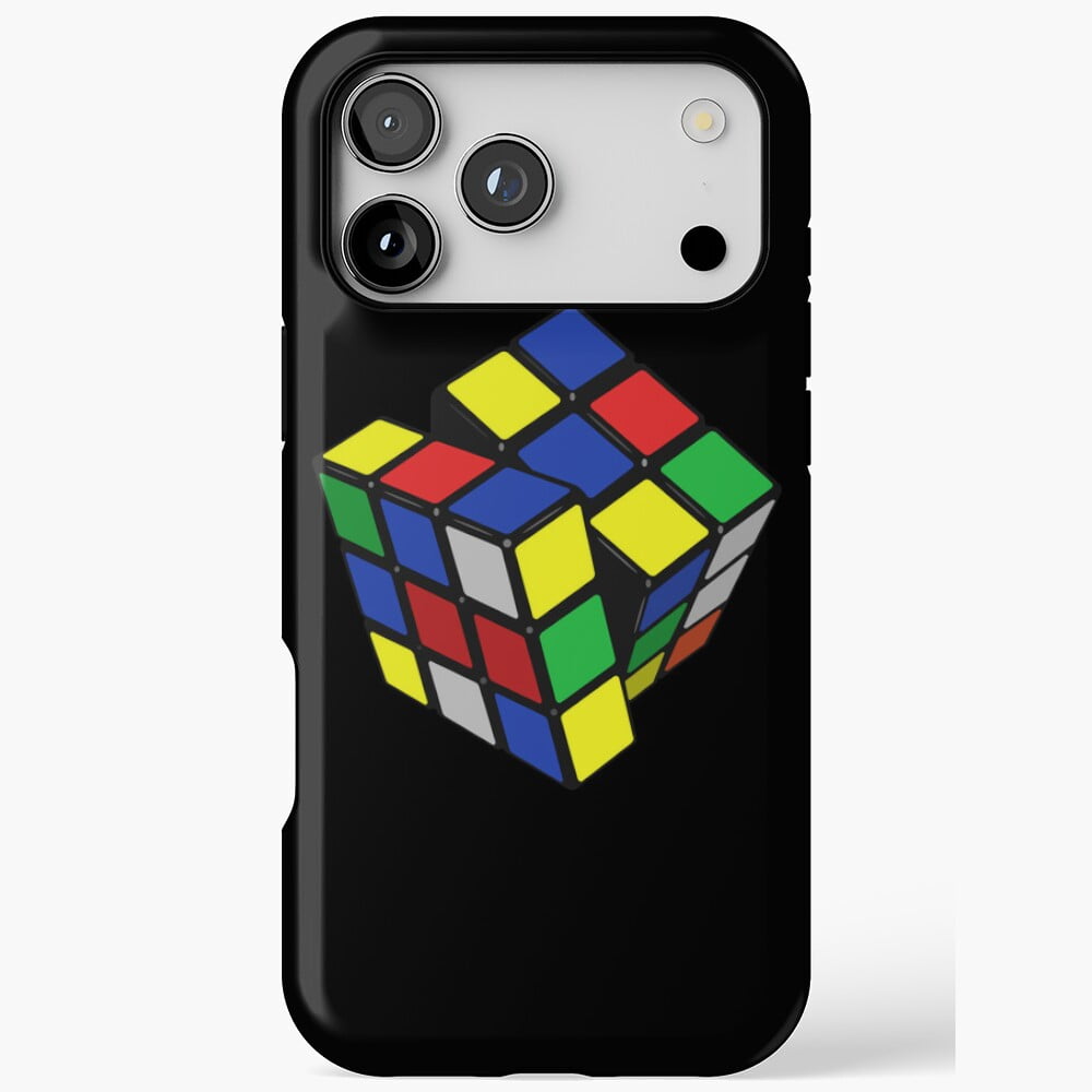 Rubik Cube Detailed Cartoon Illustration Art Protective and Compatible ...