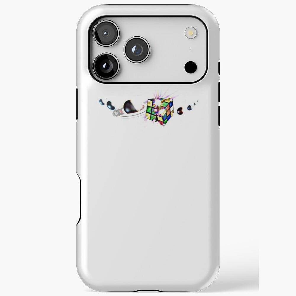 Rubik Cube Solar System Planets Cartoon Illustration Artwork Phone Case ...