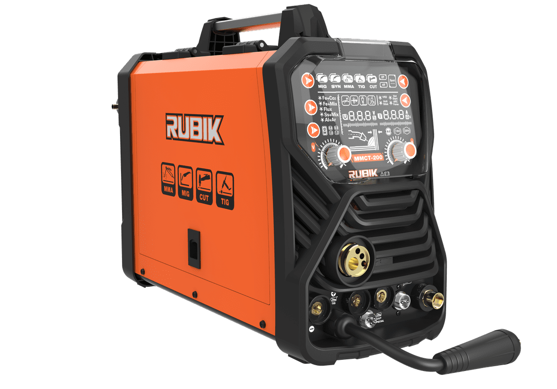 Rubik MIG Welder 200Amp,8 in 1 HF TIG/Gas MIG/Flux MIG/Stick/Cut/Spot ...