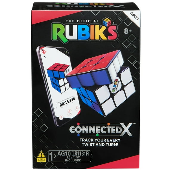 Rubik’s Cube ConnectedX, Bluetooth Enabled 3x3 Classic Cube, for Adults & Kids Ages 8+ - Walmart.com