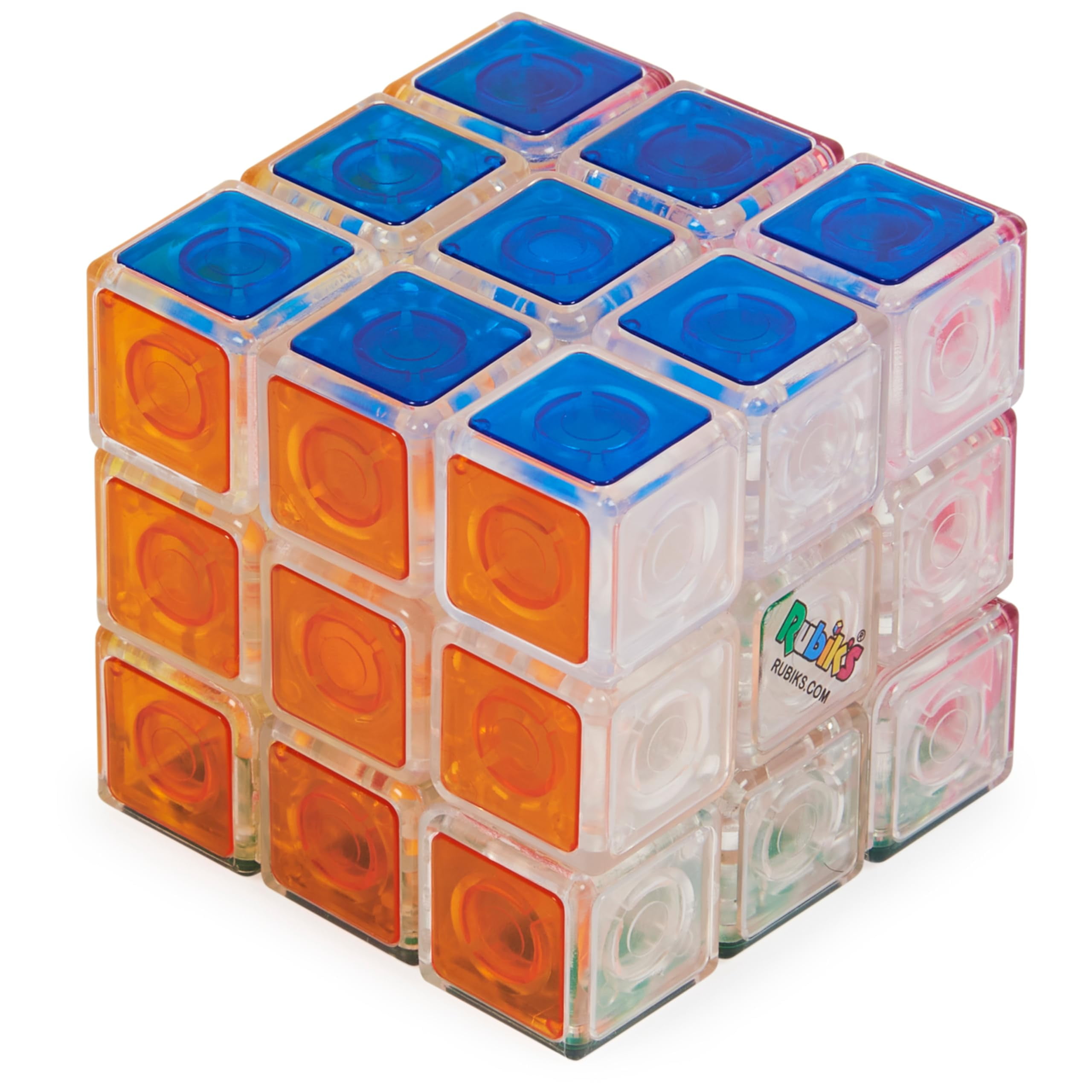 Rubik’s Cube, Crystal Cube, AIF9 Transparent 3x3 Cube Color-Matching ...