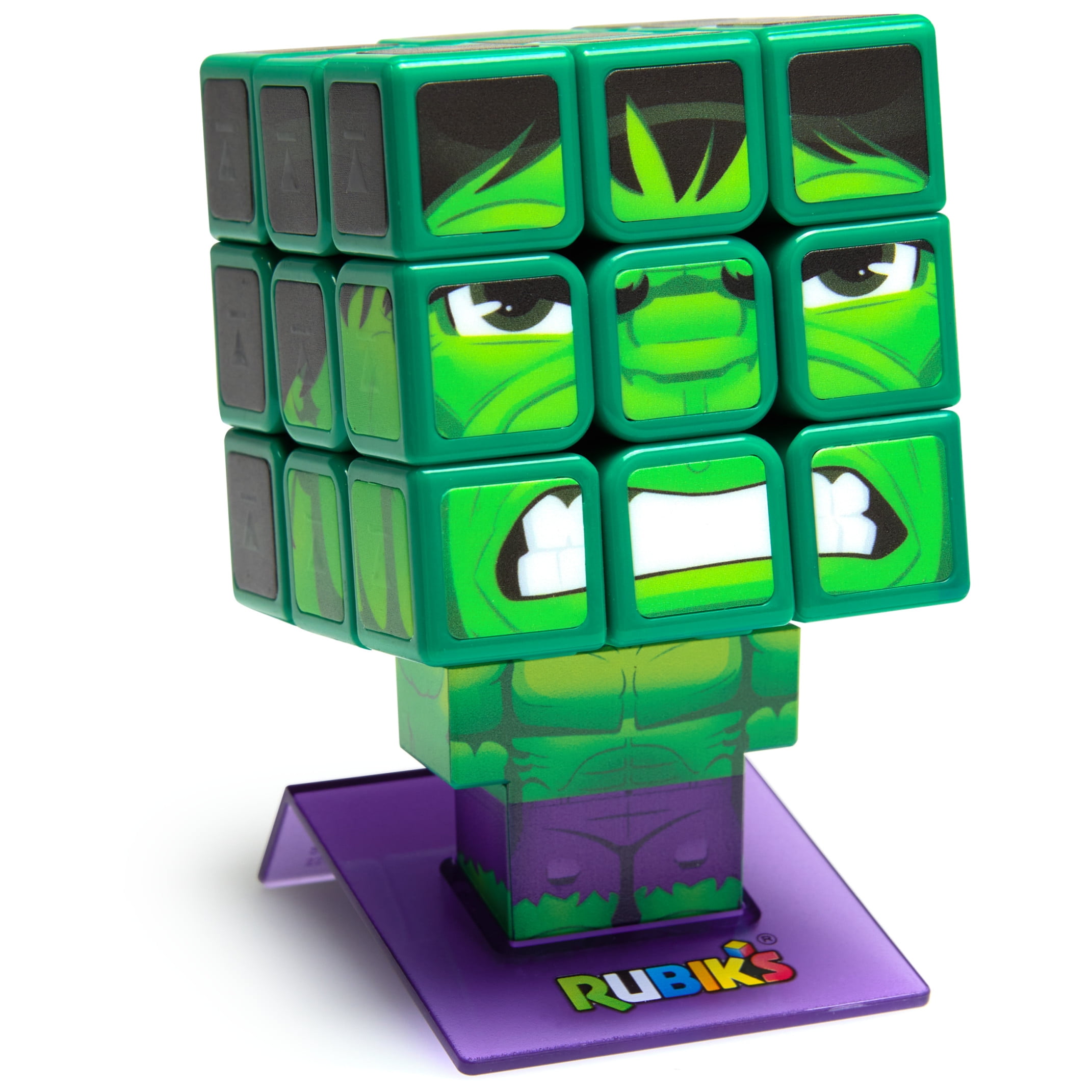 Rubik’s Cube Hulk Cuber, Brain Teaser Hulk Fidget Toy, Ages 8 ...