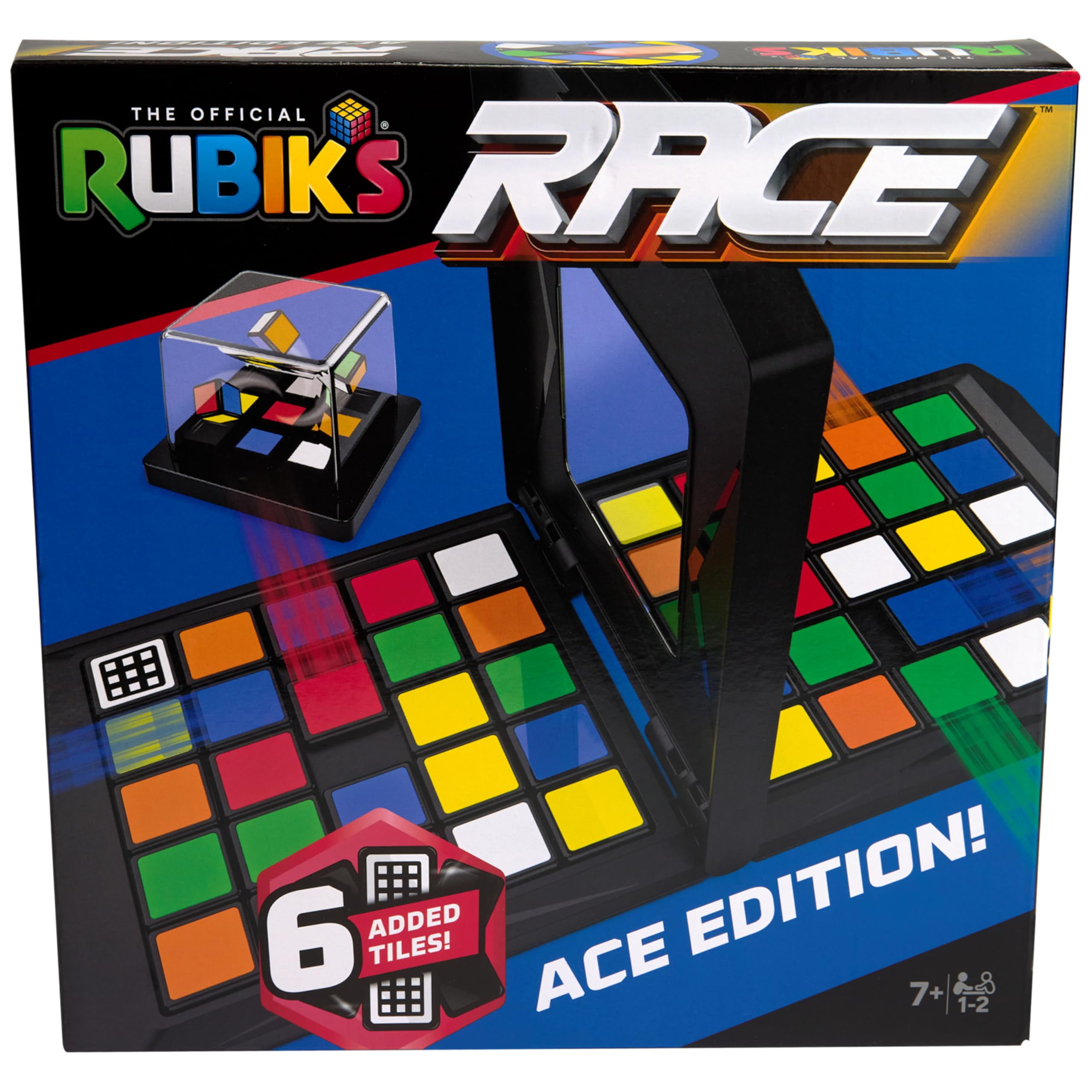 Rubik’s Cube, Rubik's Race TSF6 Ace Edition, Classic Fast-Paced Puzzle ...