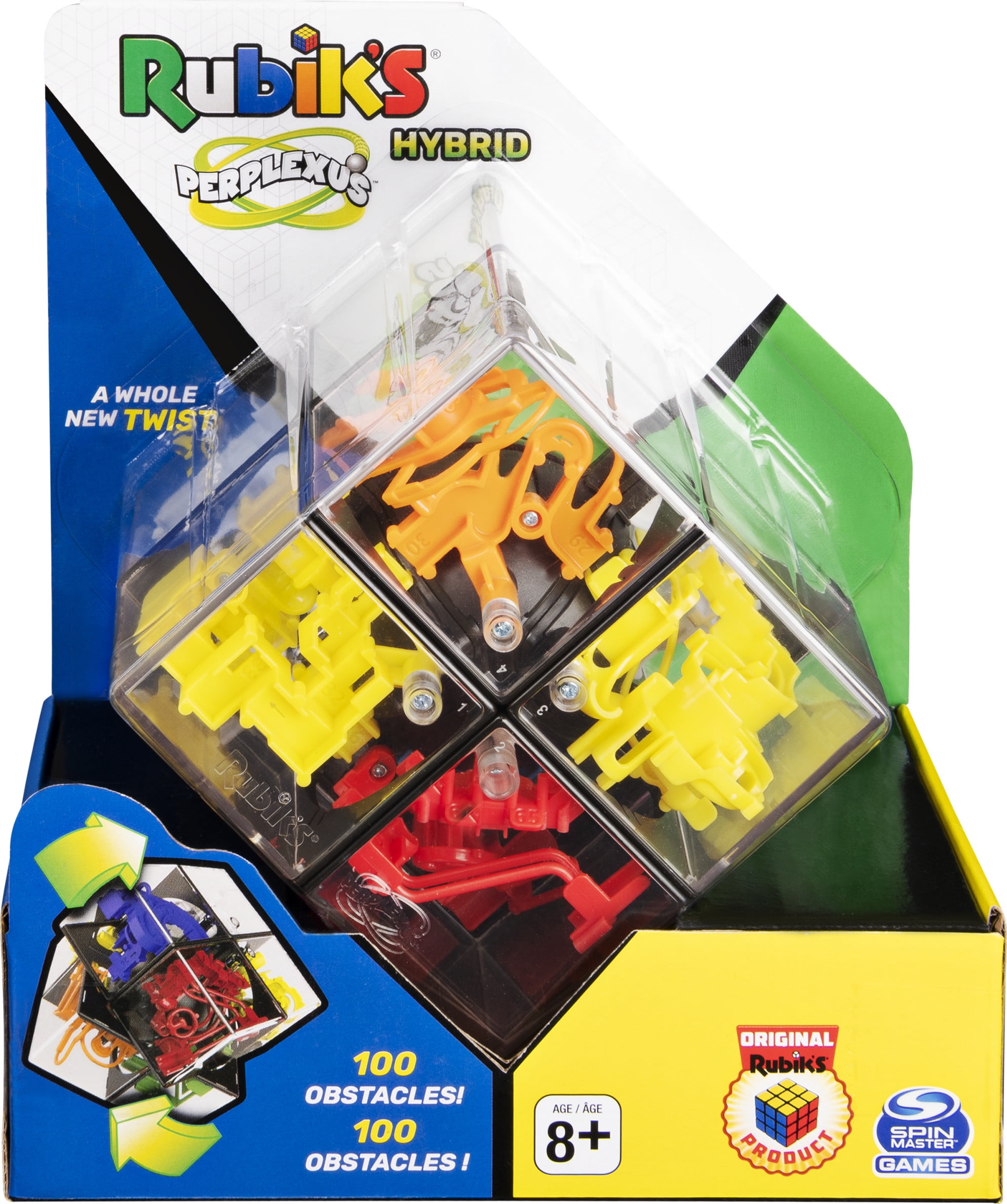 Rubik’s Perplexus Hybrid 2 x 2, Challenging Puzzle Maze Ball Skill Game ...