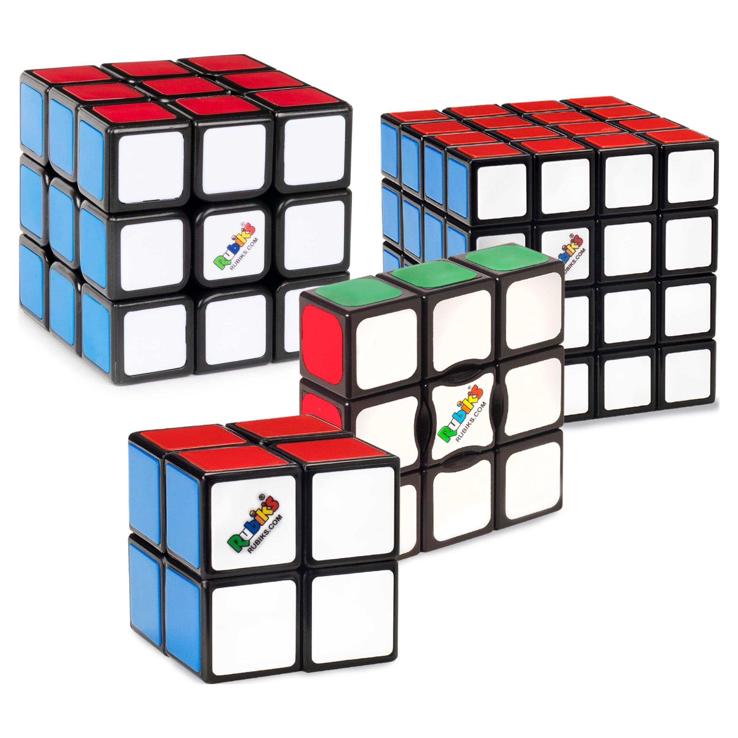 Rubik’s, 4-Pack Cubes Edge Mini Original Master Gift Set, for Ages 8 ...