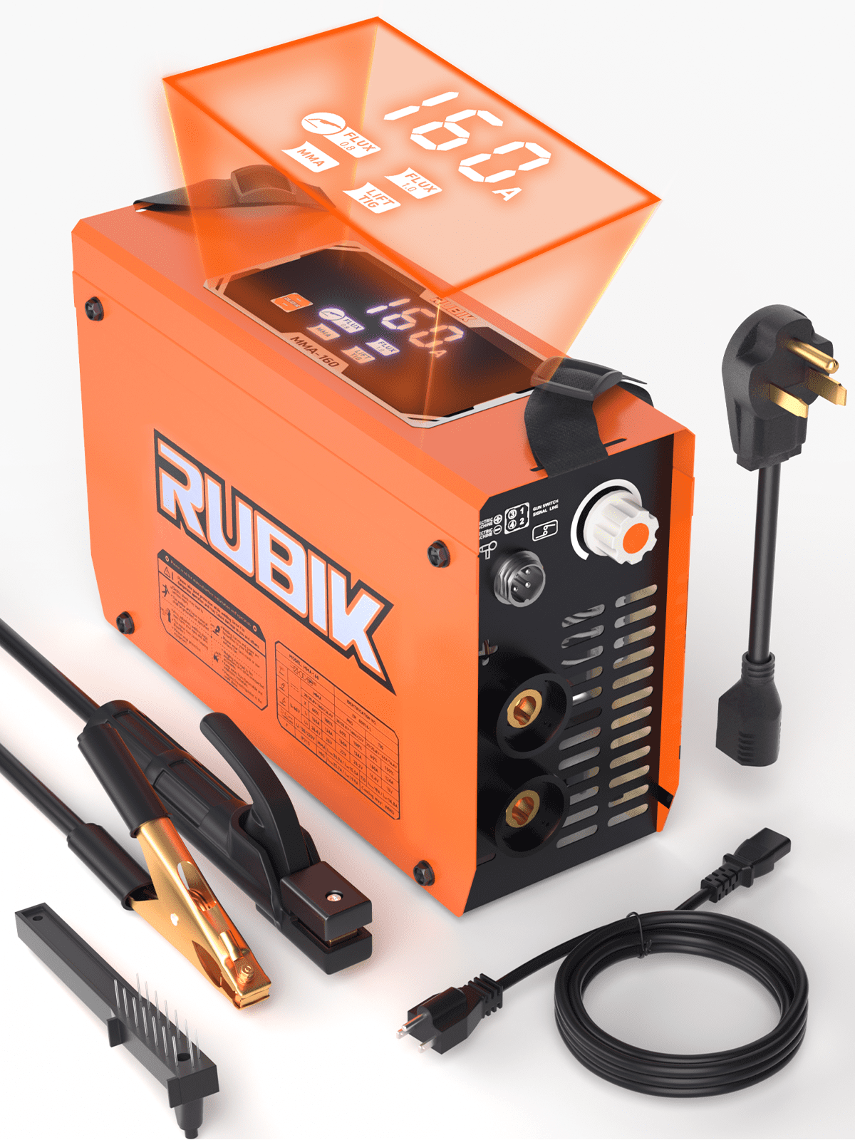 RUBIK Welding Machine 3 in 1,ARC MMA 160A Stick Welder,Mig/MMA/Lift Tig ...