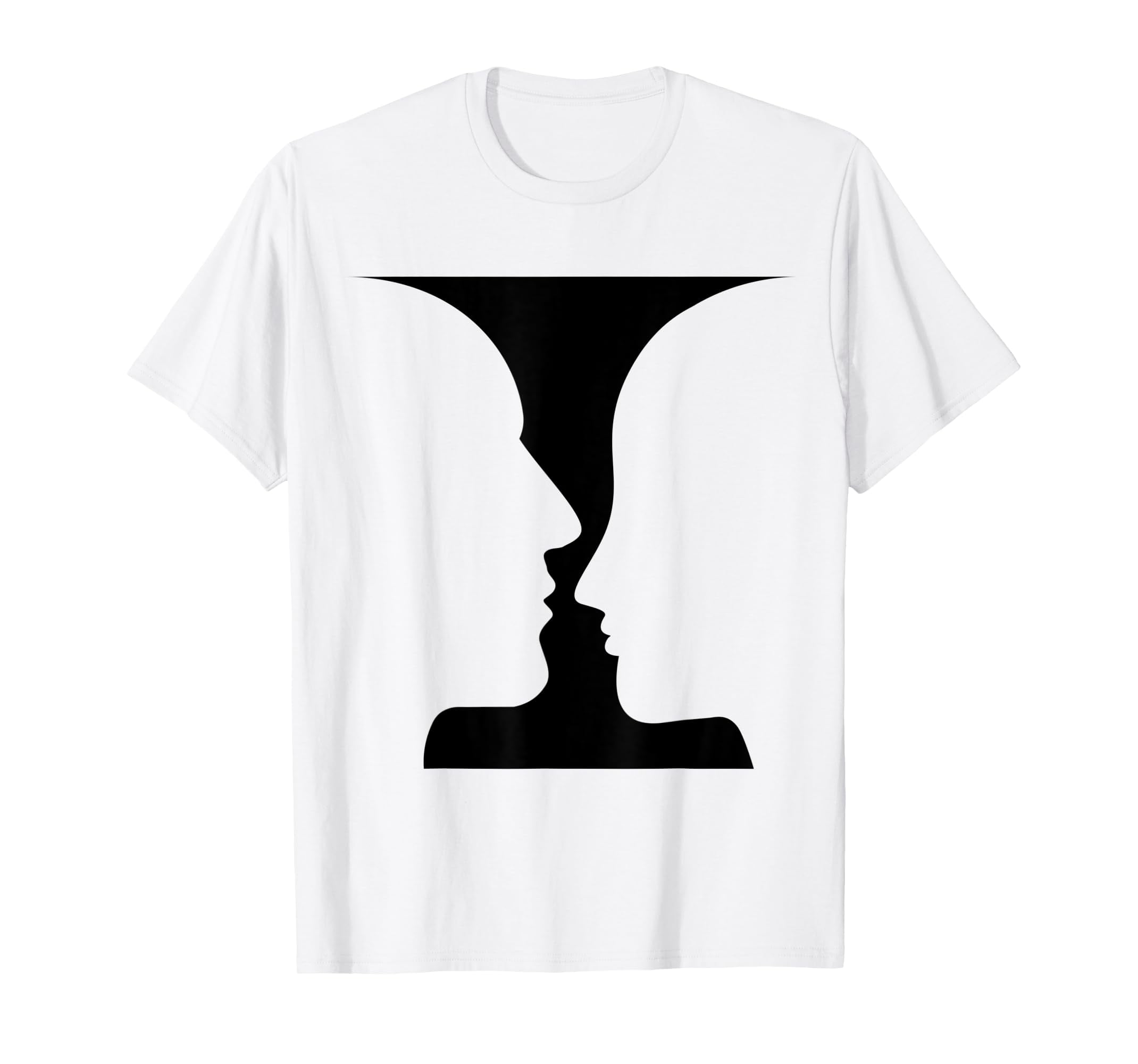 Rubin Vase - Figure Ground Vase Mind Trick Optical Illusion-XL ...