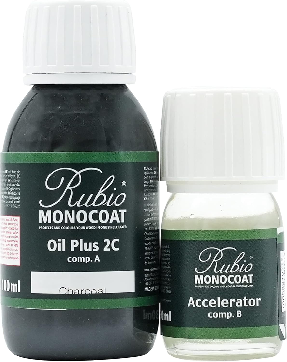 Rubio Monocoat Wood Stain & Finish 65 ft² - Charcoal | Oil Plus 2C ...