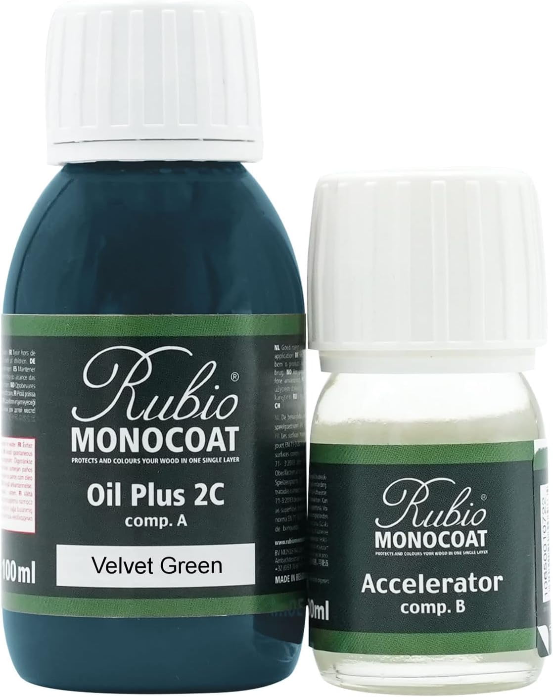 Rubio Monocoat Wood Stain & Finish 65 ft² - Velvet Green | Oil Plus 2C ...