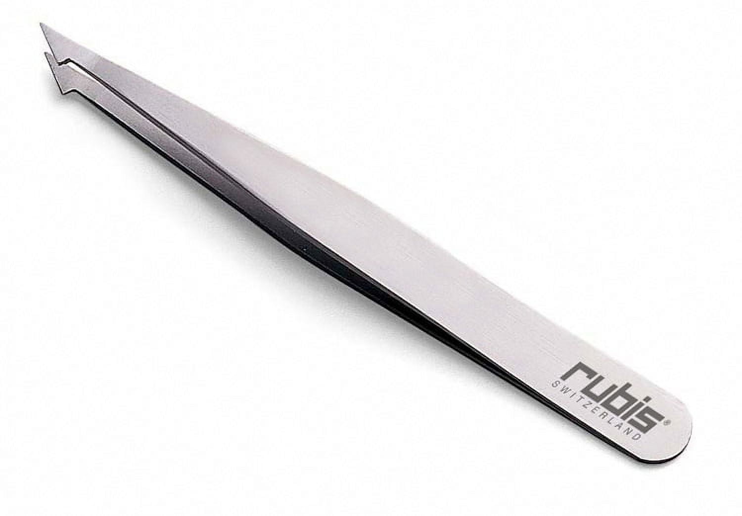 Rubis Evolution Pointed/Slanted Tweezer, Stainless Steel - Walmart.com