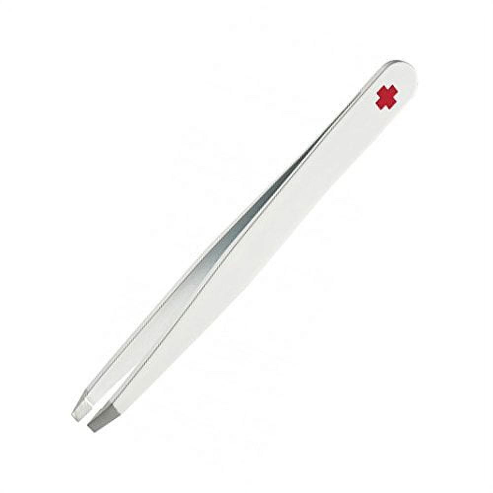 Rubis Switzerland White Slanted Tip Tweezer - Walmart.com