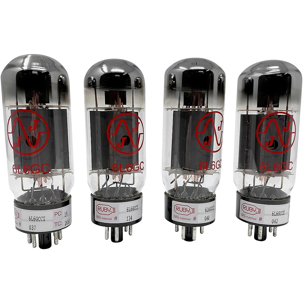 Ruby 6L6GCCZ Matched Amp Tubes Matched Quad - Walmart.com