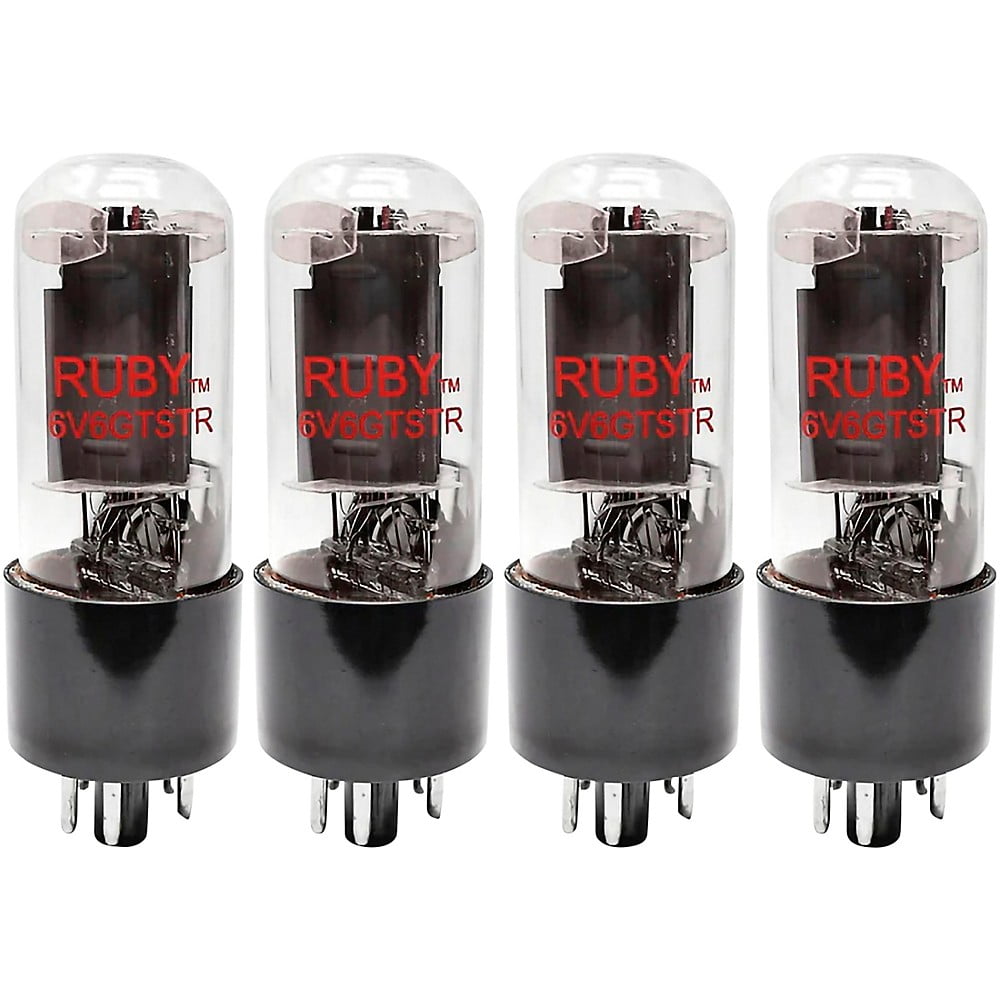 Ruby 6V6 Matched Amp Tubes Quartet - Walmart.com