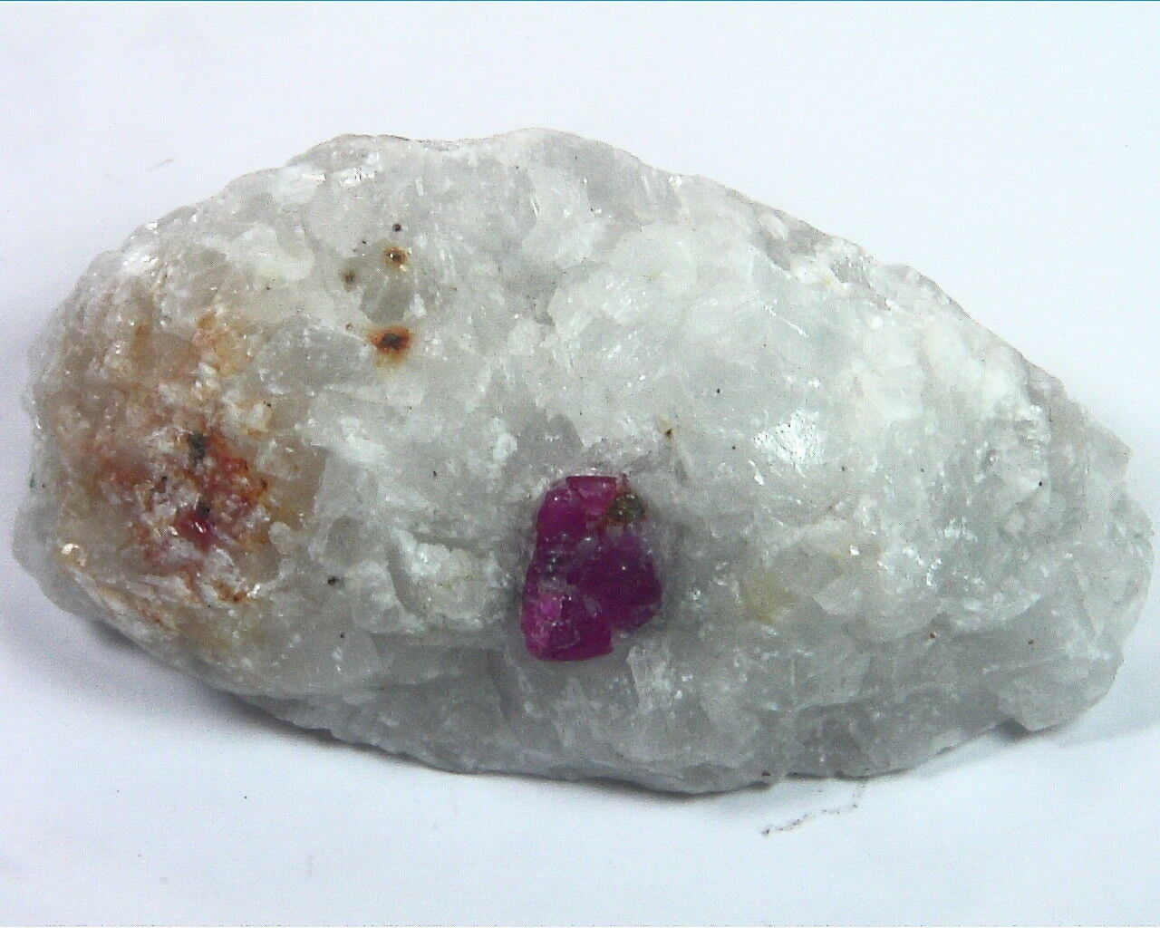 Ruby And Quartz Crystal Natural Genuine Specimen MS,789 - Walmart.com