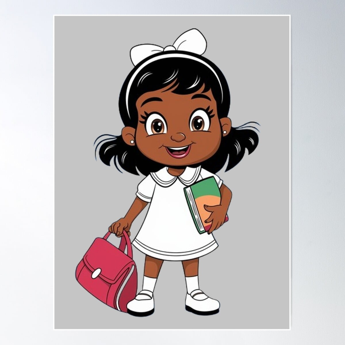 Ruby Bridges Black History Month Walk To School Day Kids Poster Wall ...