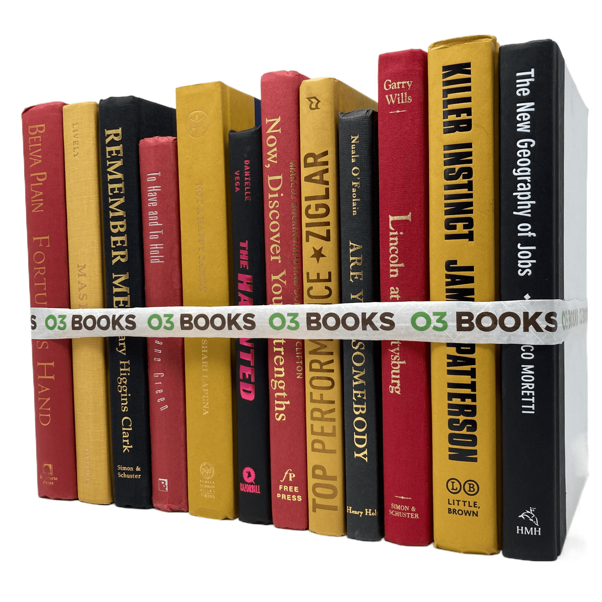 Ruby Coast Decorative Books Red Yellow and Black - Walmart.com
