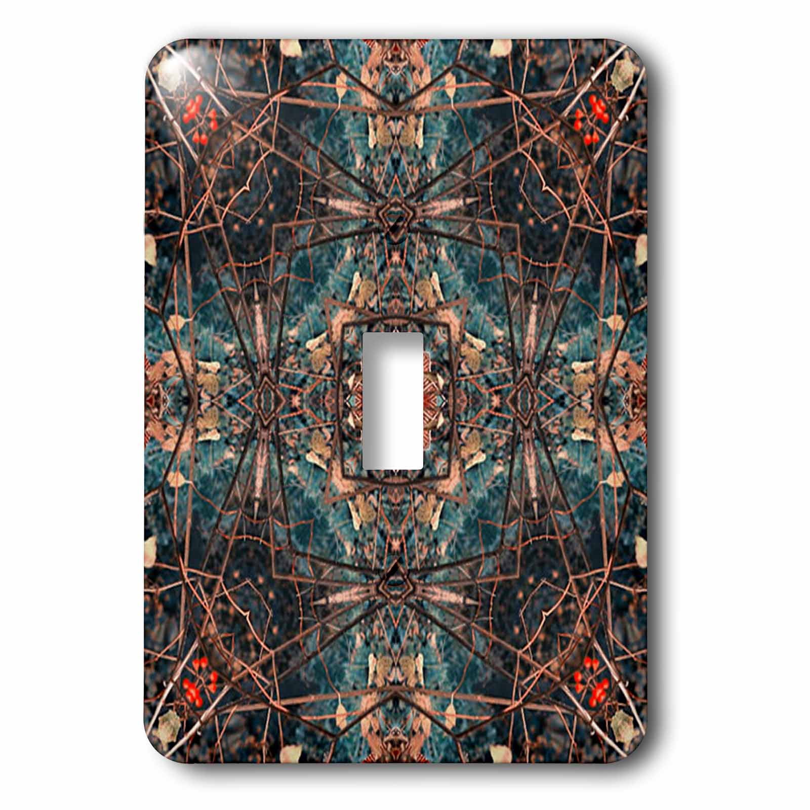 3dRose, Ruby Decorative Gift Mandala, single toggle switch - Walmart.com