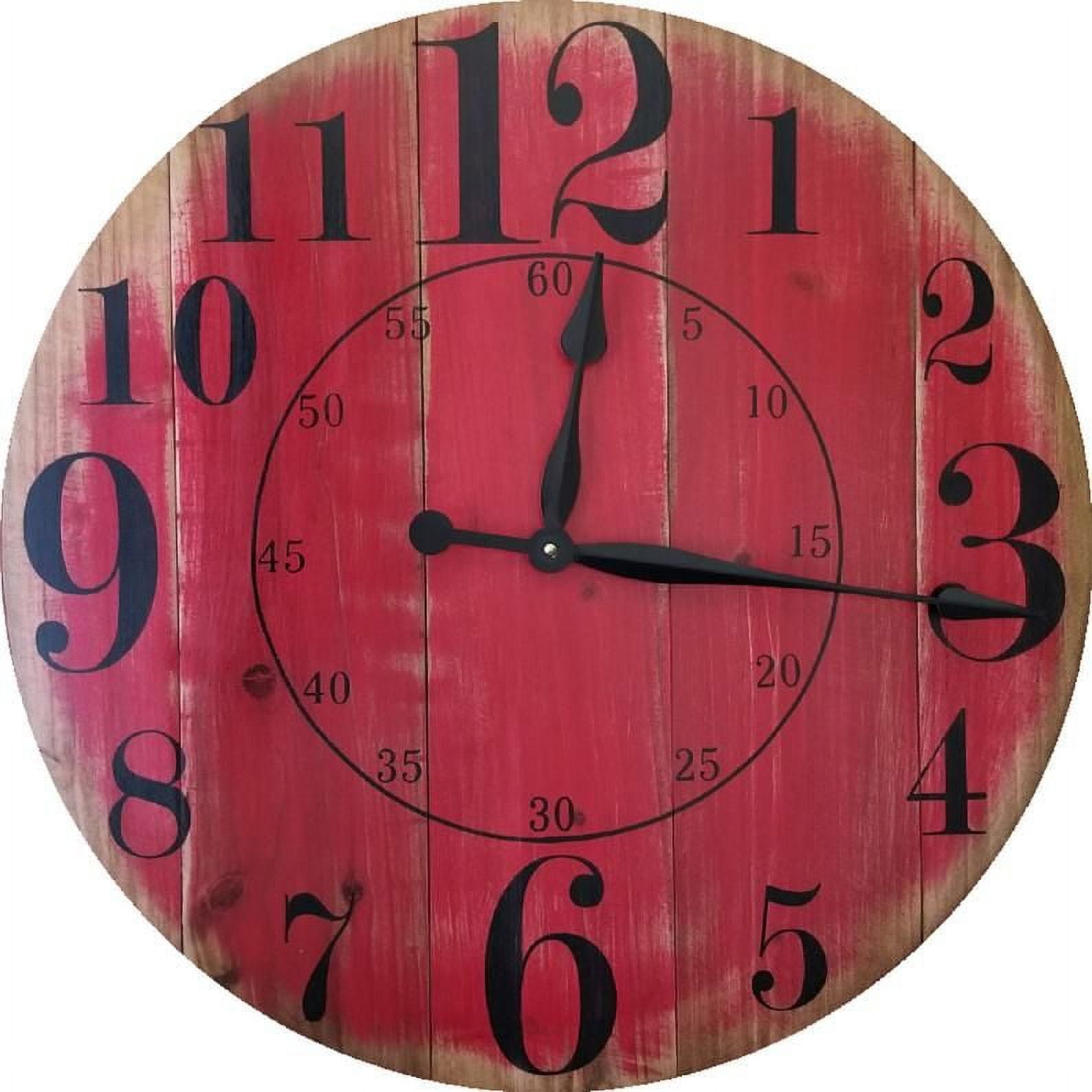 Ruby Farmhouse Wall Clock - Walmart.com