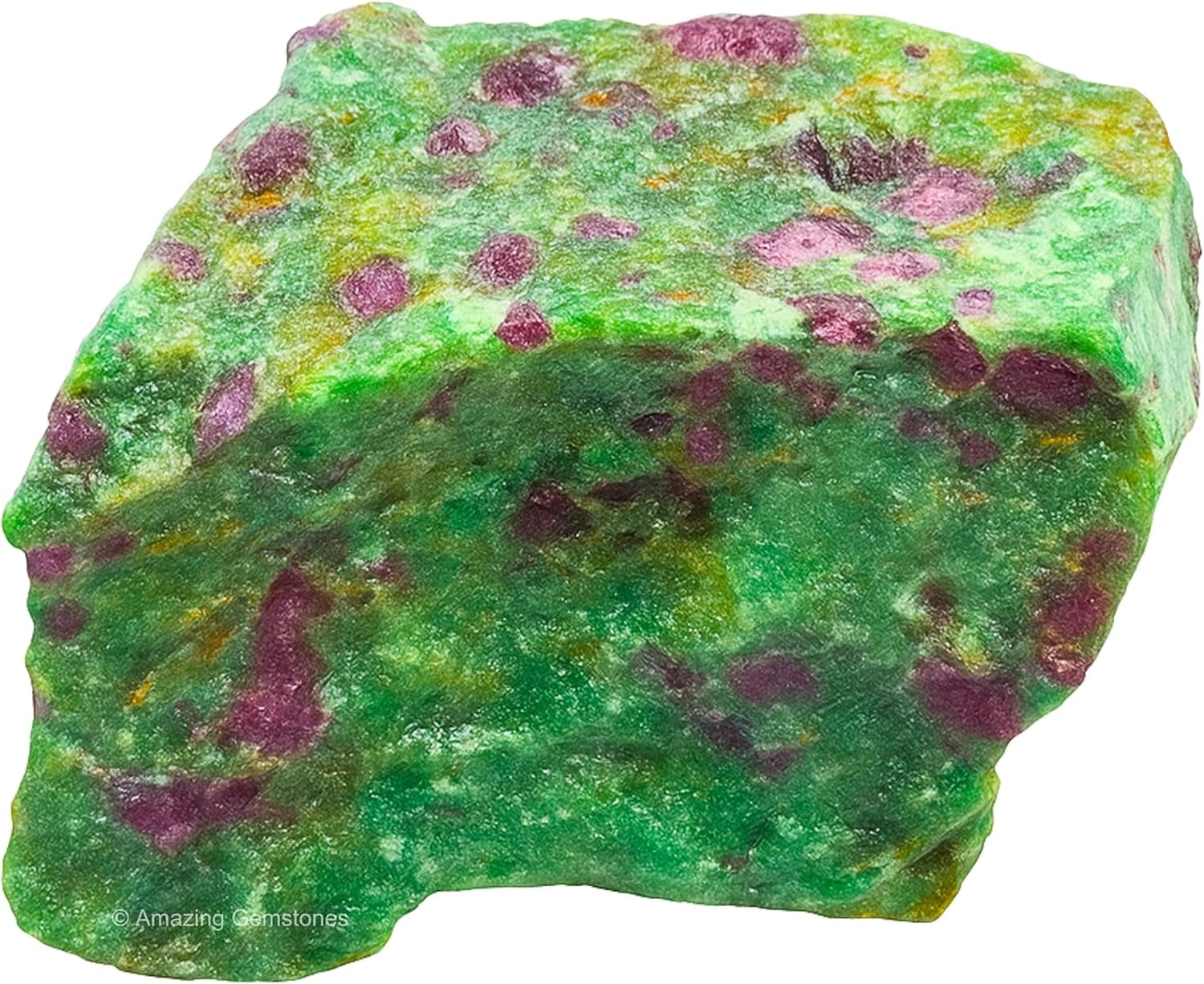 Ruby Fuchsite Raw Crystals and Healing Stones (1 Piece) - Walmart.com