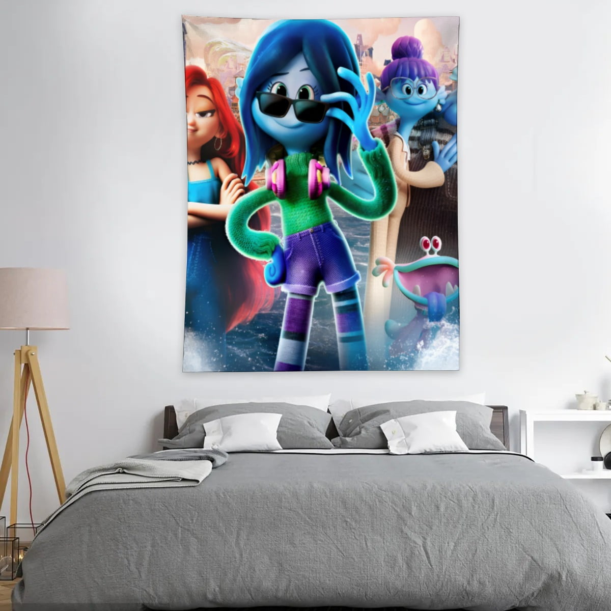 Ruby Gillman Tapestry Gift Wall Hanging Backdrop for Room Bedroom Girls ...