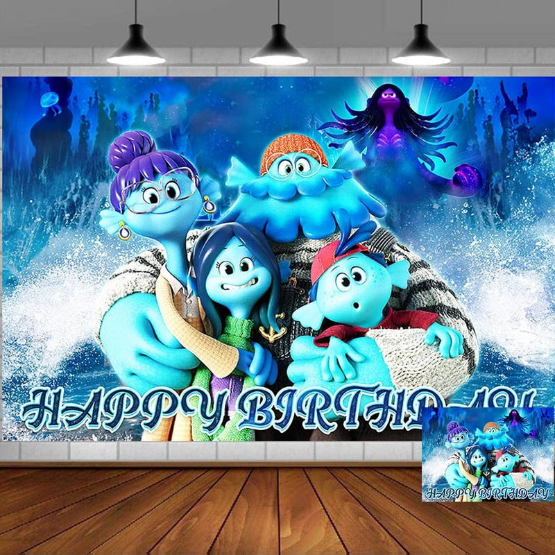Ruby Gillman Teenage Kraken Backdrop Banner Party Supplies Poster Movie ...