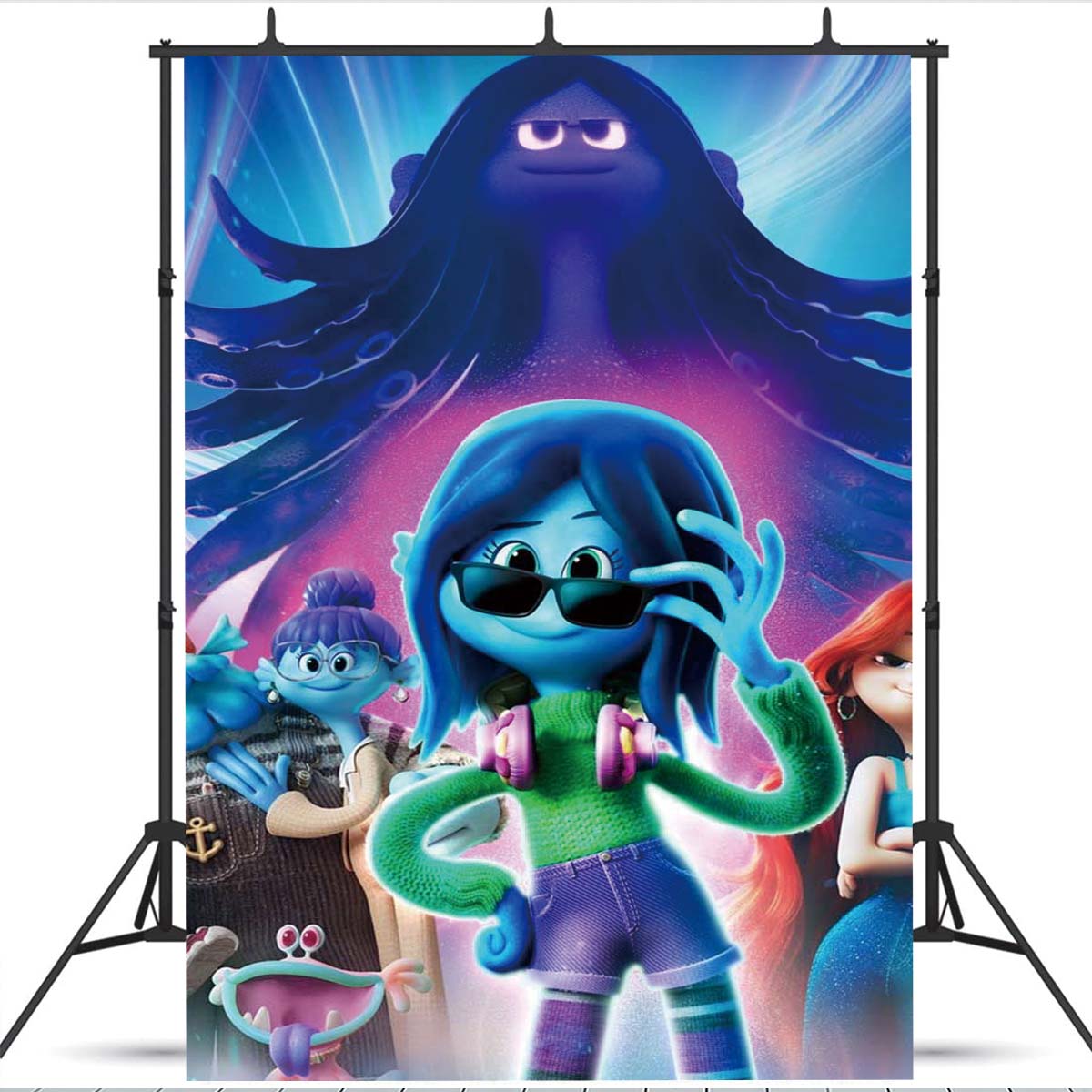 Ruby Gillman Teenage Kraken Post school Wall Decor Birthday Banner ...