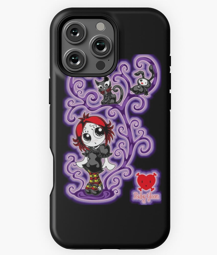 Ruby Gloom Tree Cartoon Fan Art N5985 Phone Case for iPhone 17 16 15 14 ...