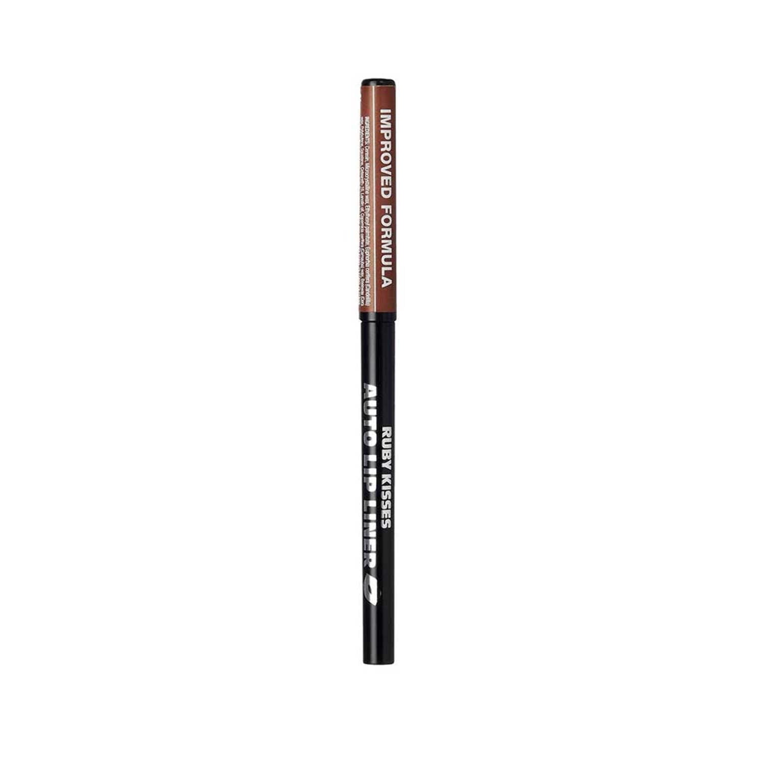 Ruby Kisses Auto Lip Liner Pencil, Long Lasting, Smooth Application ...